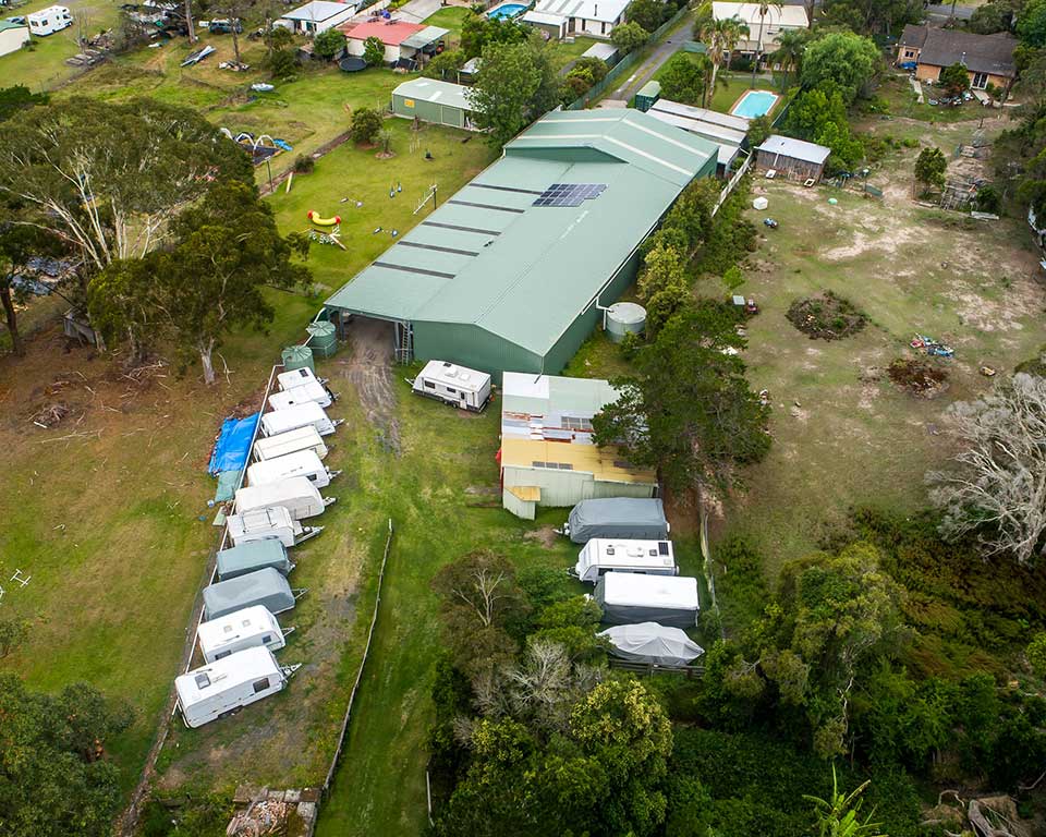 Outdoor | Undercover Storage - Caravan CoverUp Storage